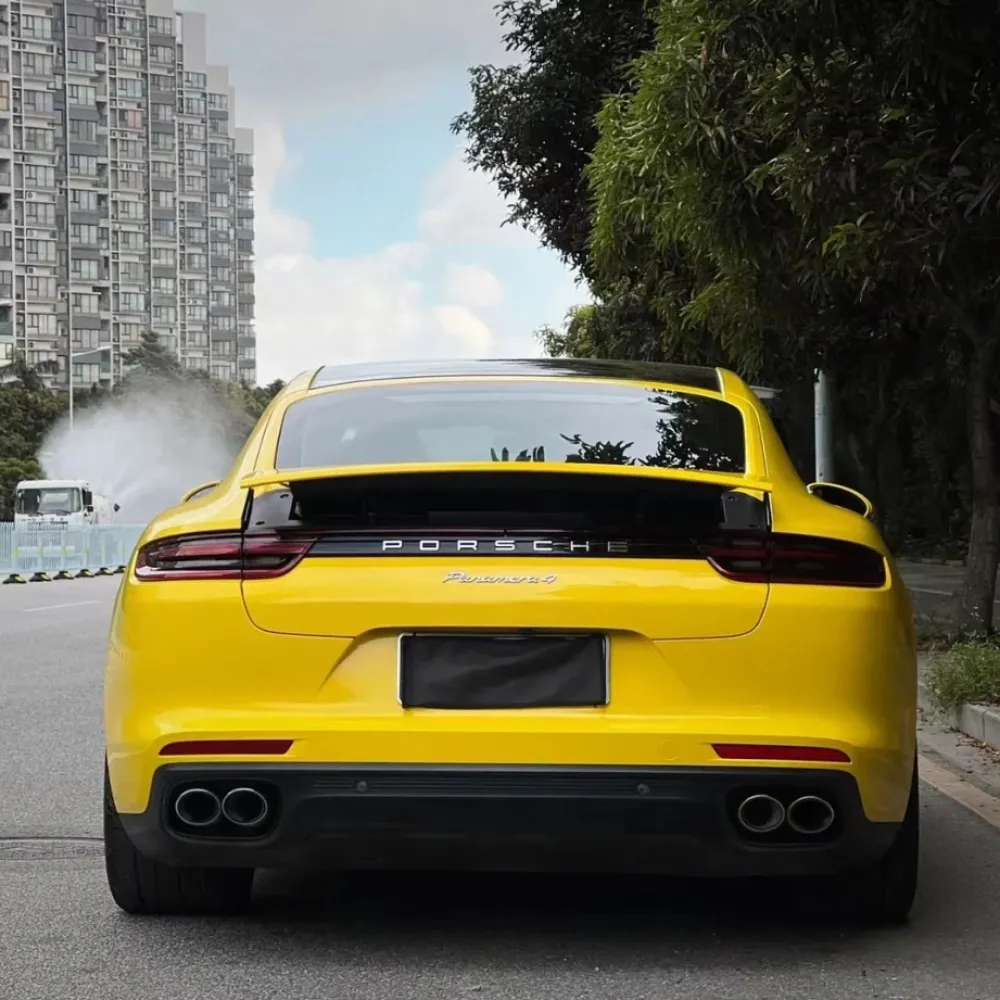 Yellow Vinyl Wrap, Best Ravoony High Glossy Racing Yellow Vinyl Wrap ...