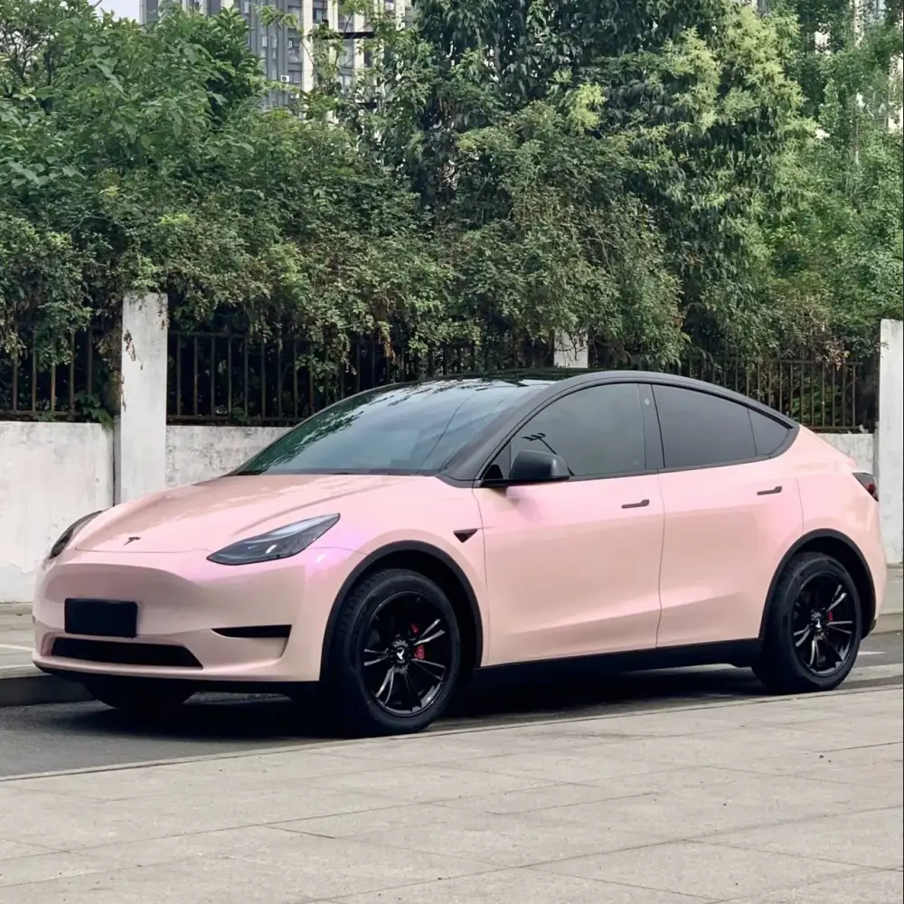 Best Ravoony Twin Magic Pink Car Vinyl Wrap - ravoony.com