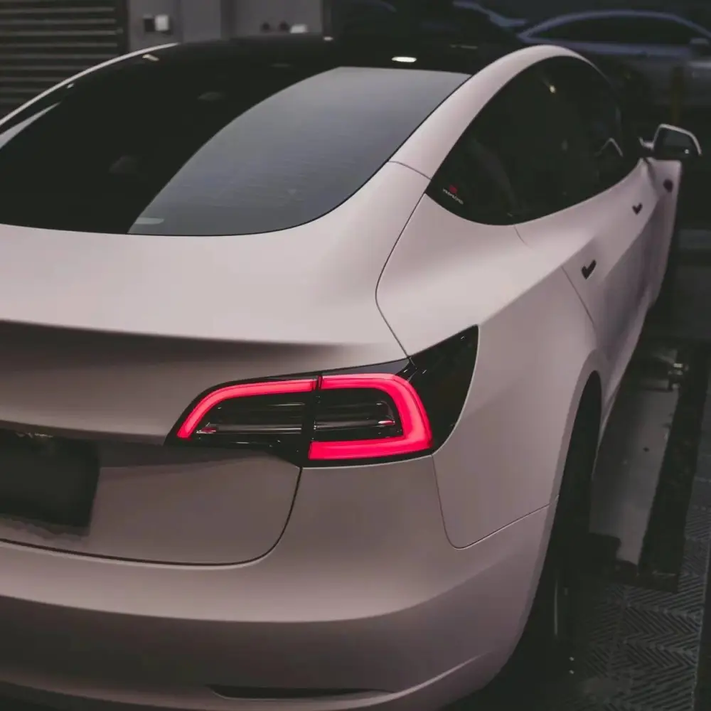 Matte Light Pink Car Wrap, Best Ravoony Flat Matte Light Pink Car Wrap ...