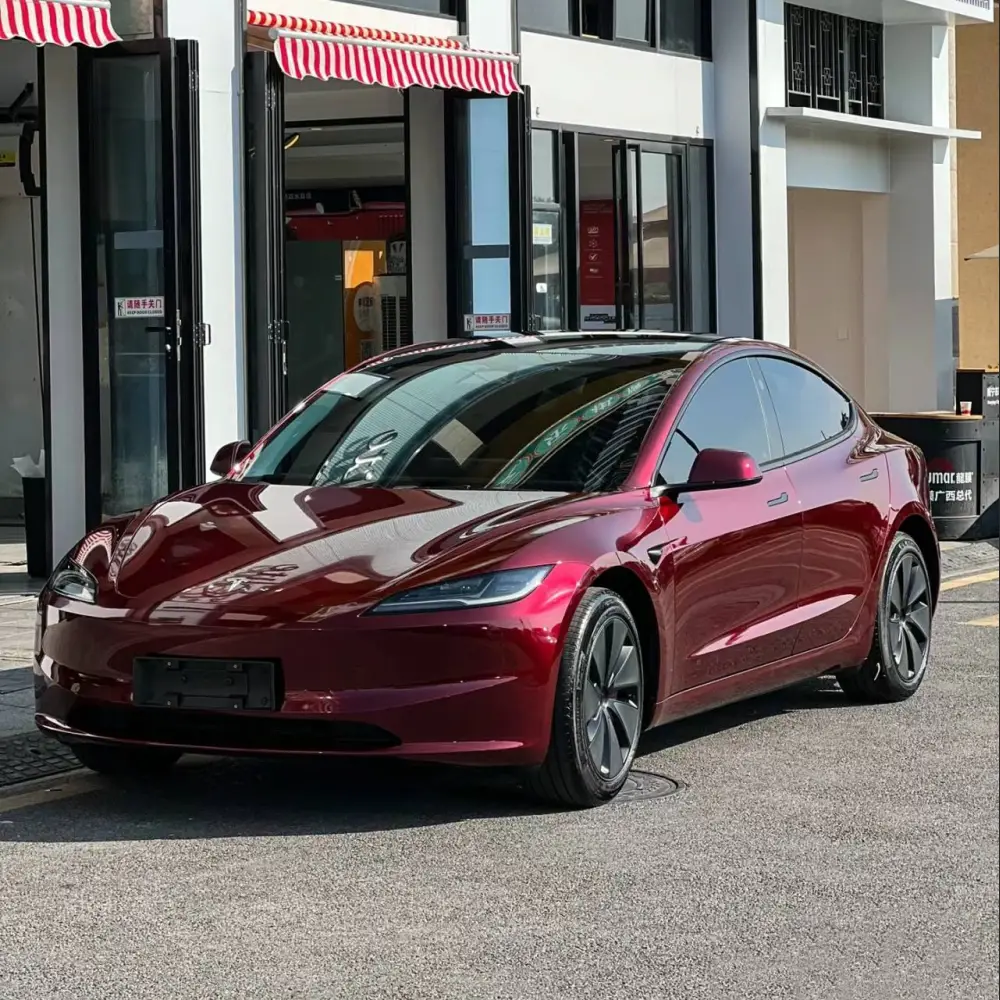 Metallic Dragon Blood Red Car Vinyl Wrap, Best TPU Pro Ravoony Liquid ...