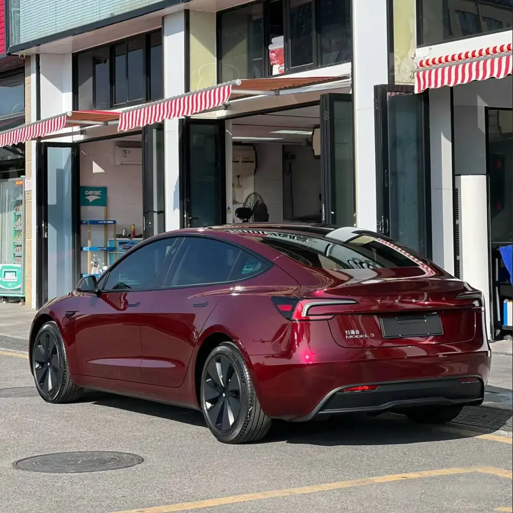 Metallic Dragon Blood Red Car Vinyl Wrap, Best TPU Pro Ravoony Liquid ...