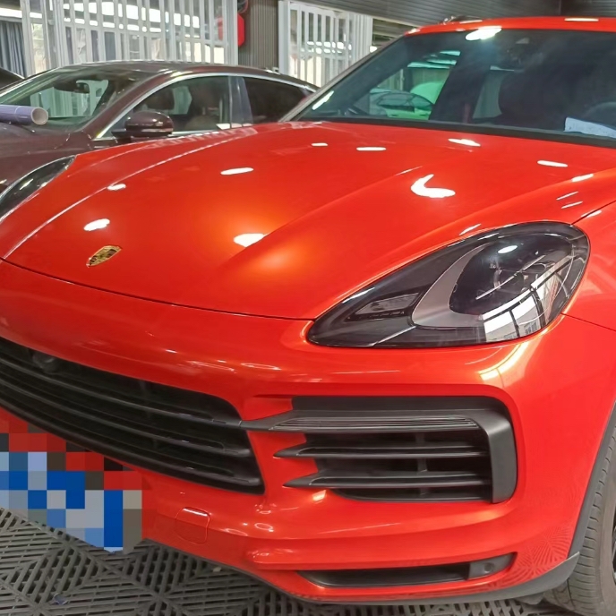 Orange Car Wrap,Best Ravoony Basic Glossy Metal Paint Orange Car Wrap ...