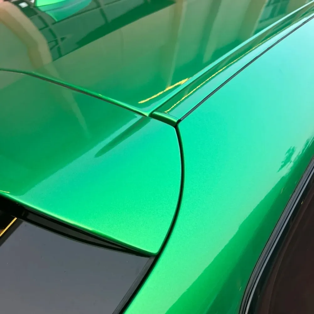 Green Car Vinyl Wrap,Best Ravoony Basic Gloss Paint Metallic Isle Of ...