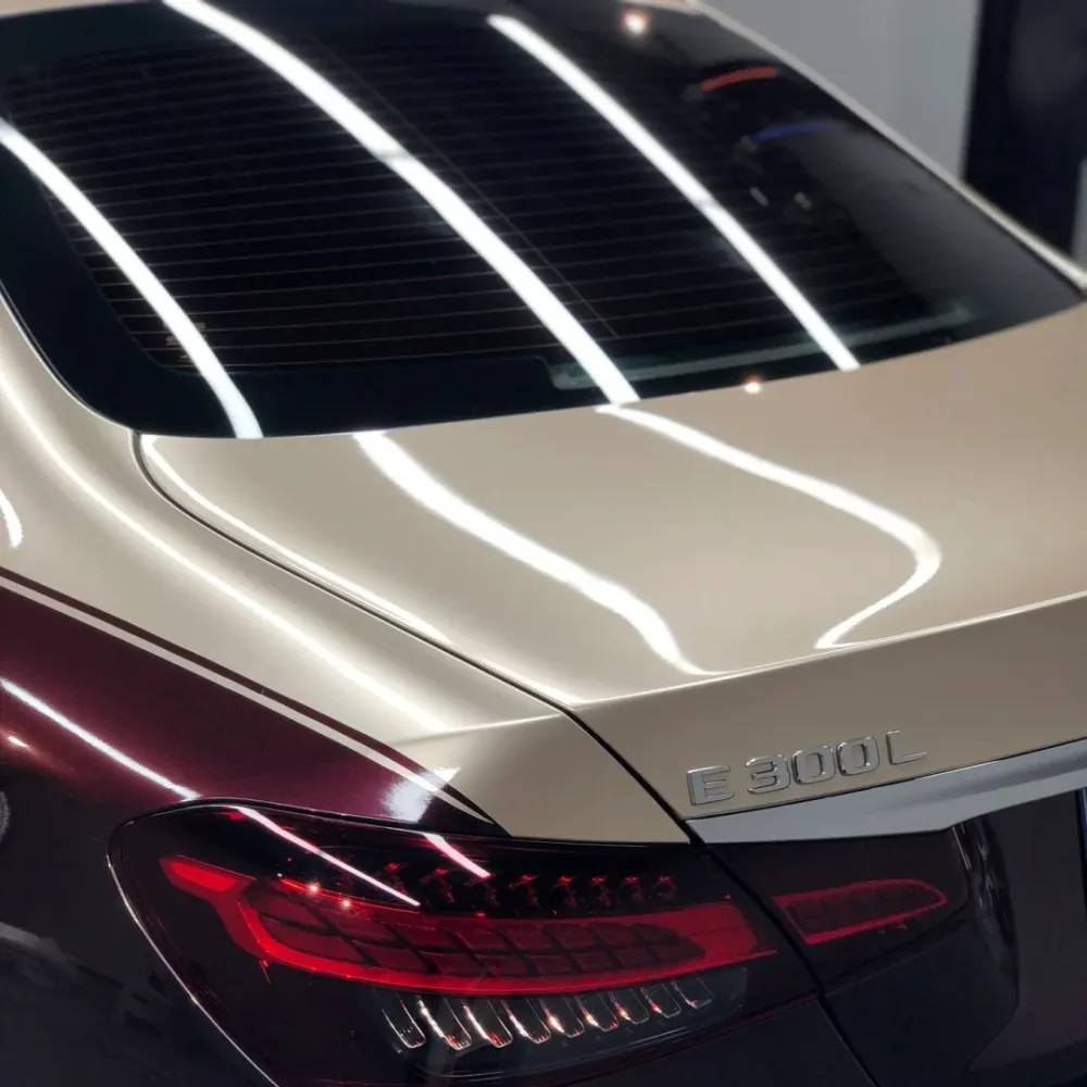 Dark Gold Car Wrap,Best Ravoony Basic Glossy Metal Champaign Dark Gold ...