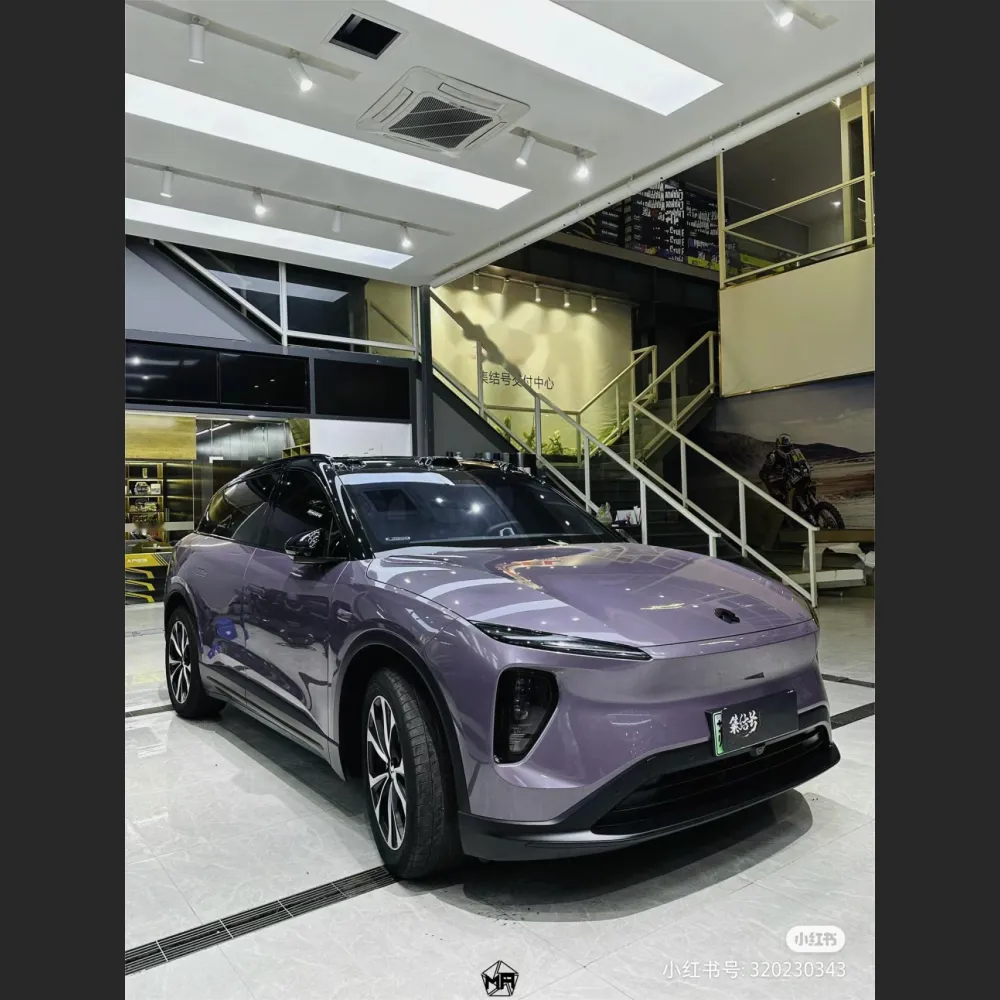 Purple Car Wrap, Best Ravoony Plus Glossy Spiritual Realm Purple Car ...