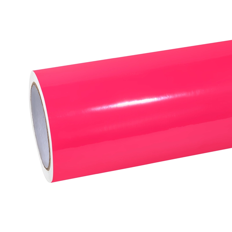 Fluorescent Pink Car Vinyl Wrap,Best Ravoony Basic Glossy Fluorescent ...