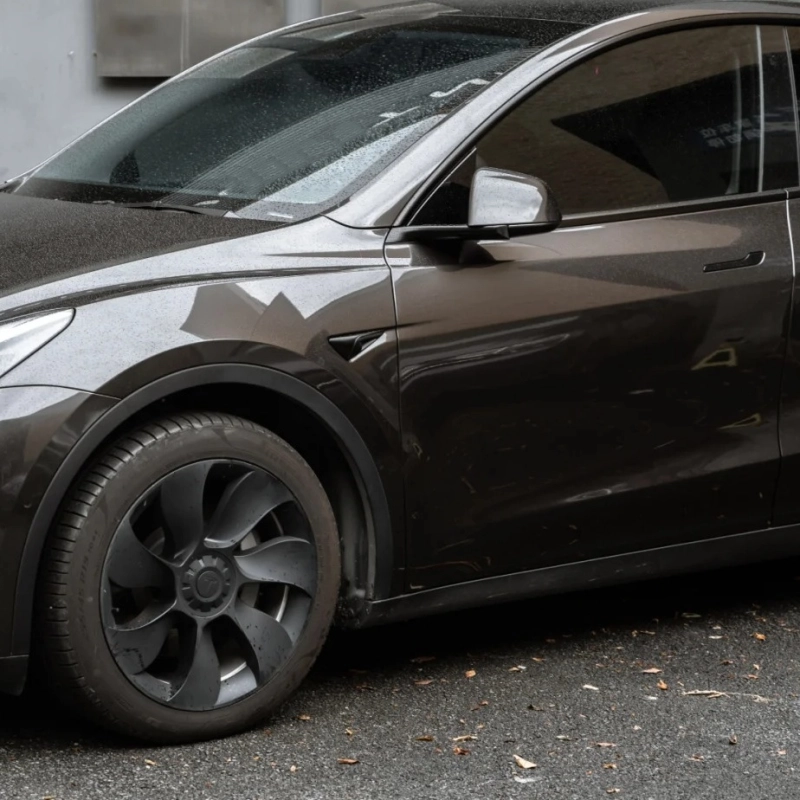 Titanium Car Wrap,Best Ravoony Basic Metallic Titanium Car Vinyl Wrap ...