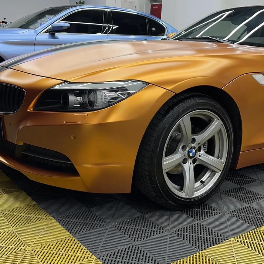 Brown Car Wrap，Best Ravoony Plus Pearl Metal Cuprum Car Wrap - ravoony.com