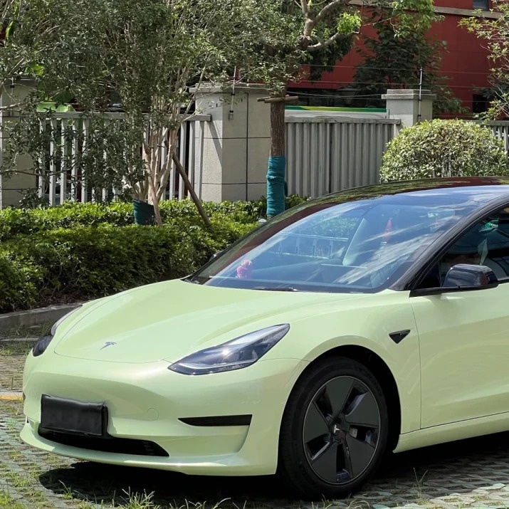 Green Car Vinyl Wrap,Best Ravoony Basic Gloss Avocado Green Car Vinyl ...