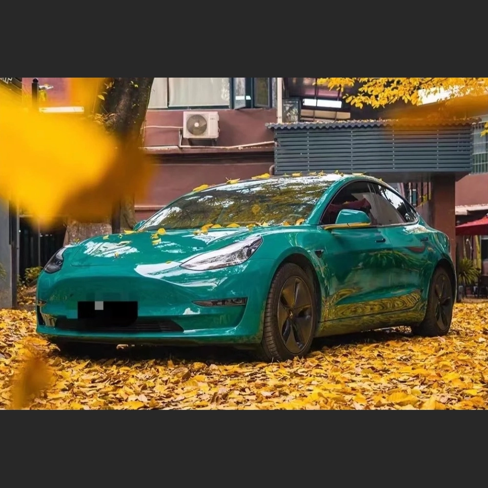 Hunter Green Vinyl Wrap,Best Ravoony Basic Glossy Hunter Green Vinyl ...