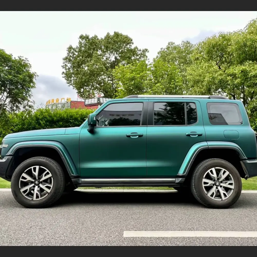 Matte Green Car Wrap, Best Ravoony Plus Ultimate Flat Magic Green Car ...