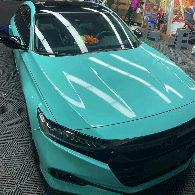 Tiffany Car Wrap,Best Ravoony Glossy Tiffany Car Wrap - ravoony.com
