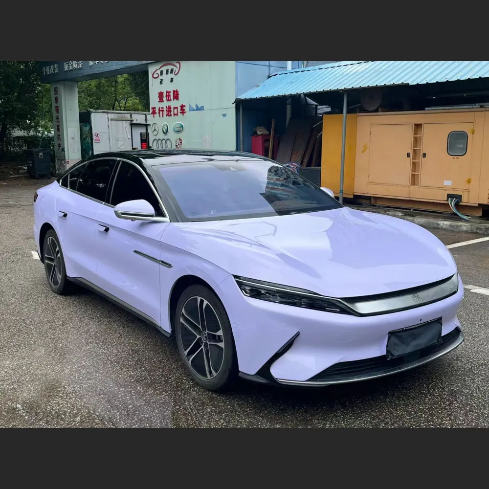 Purple Car Wrap,Best Ravoony Basic Glossy Violet Star Car Wrap ...