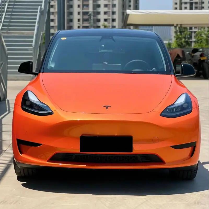 Best Ravoony Burnt Orange Car Wrap - ravoony.com