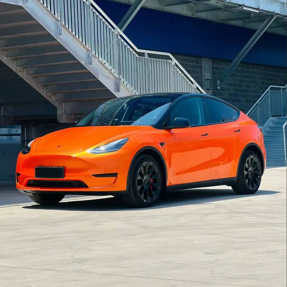 Best Ravoony Burnt Orange Car Wrap - ravoony.com