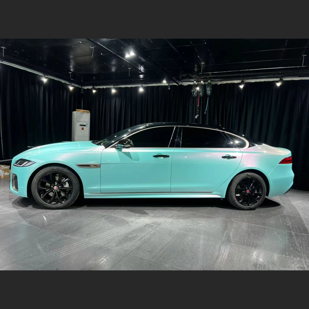 Tiffany Car Vinyl Wrap, Best Ravoony Plus Glossy Metallic Racing ...