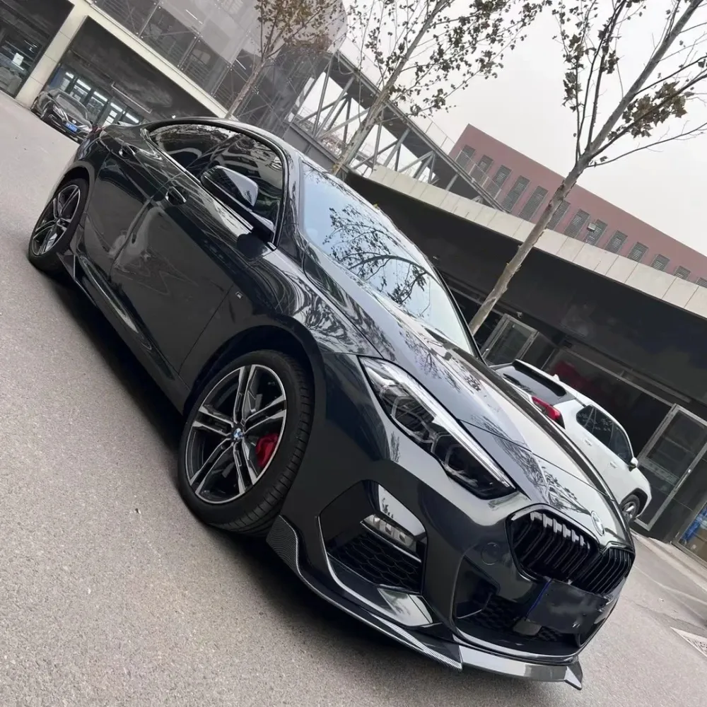 Gloss Graphite Grey Car Vinyl Wrap, Best Ravoony BMW Gloss Graphite ...