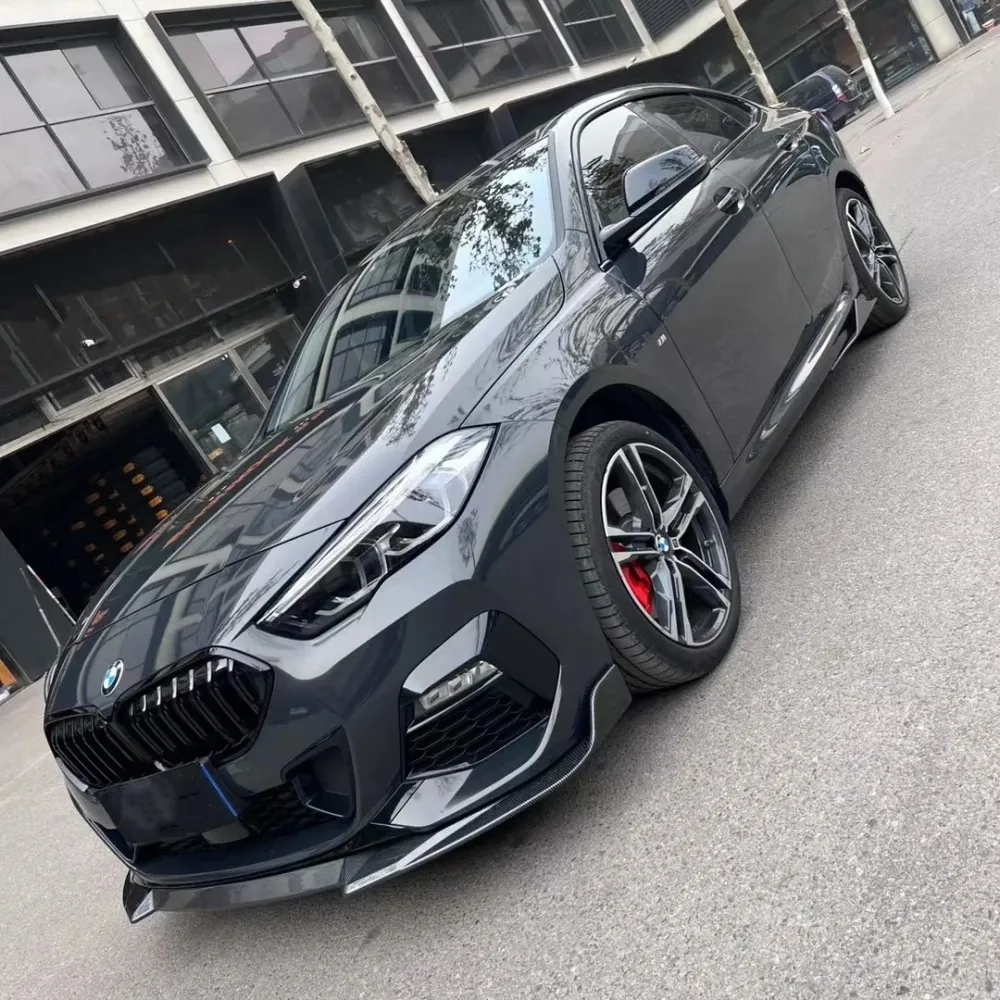 Gloss Graphite Grey Car Vinyl Wrap, Best Ravoony BMW Gloss Graphite ...