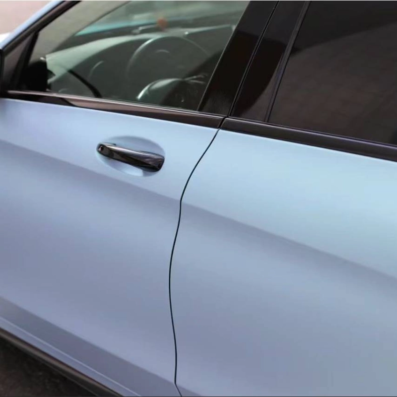 Best Ravoony Ultra-Matte Green Blue Car Vinyl Wrap - ravoony.com