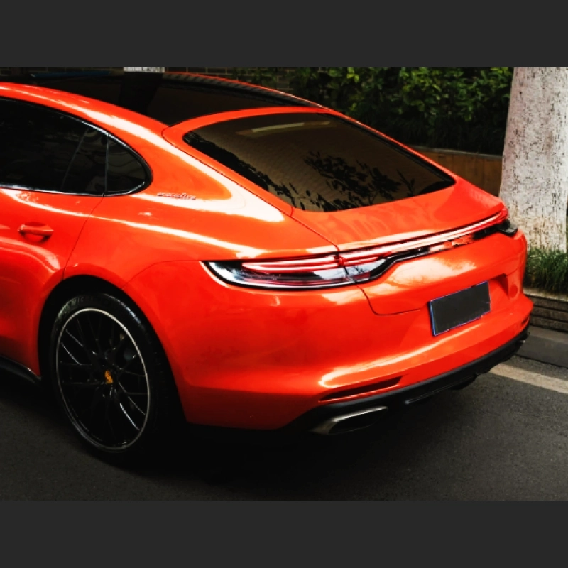 Red Vinyl Car Wrap, Best Ravoony Glossy Metallic Paint Fire Red Vinyl ...
