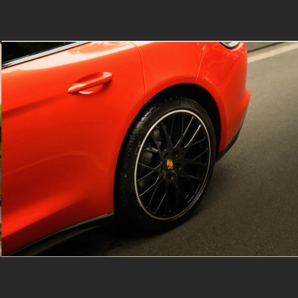 Red Vinyl Car Wrap, Best Ravoony Glossy Metallic Paint Fire Red Vinyl ...
