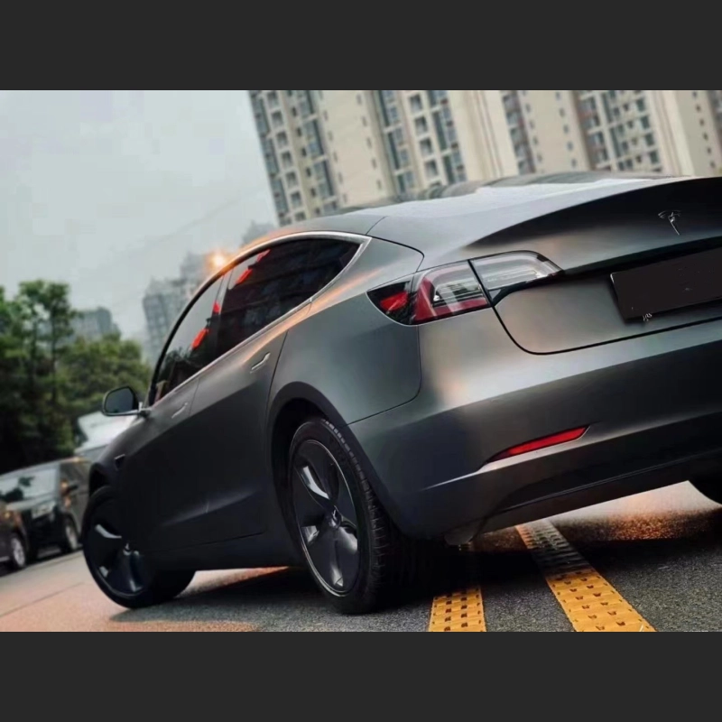 Grey Car Vinyl Wrap, Best Ravoony Plus Matte Pearl Metal Grey Car Vinyl ...