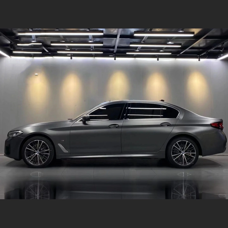 Matte Metallic Graphite Black Car Vinyl Wrap, Best Ravoony Matte ...