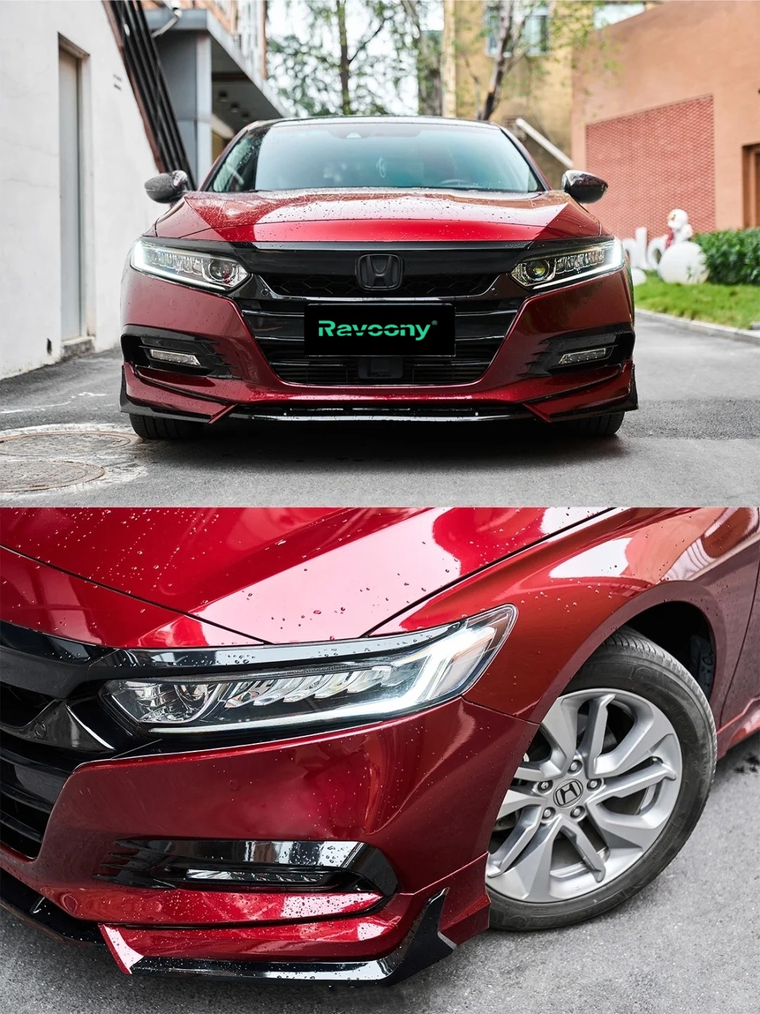 Metallic Dragon Blood Red Car Vinyl Wrap, Best TPU Pro Ravoony Liquid ...