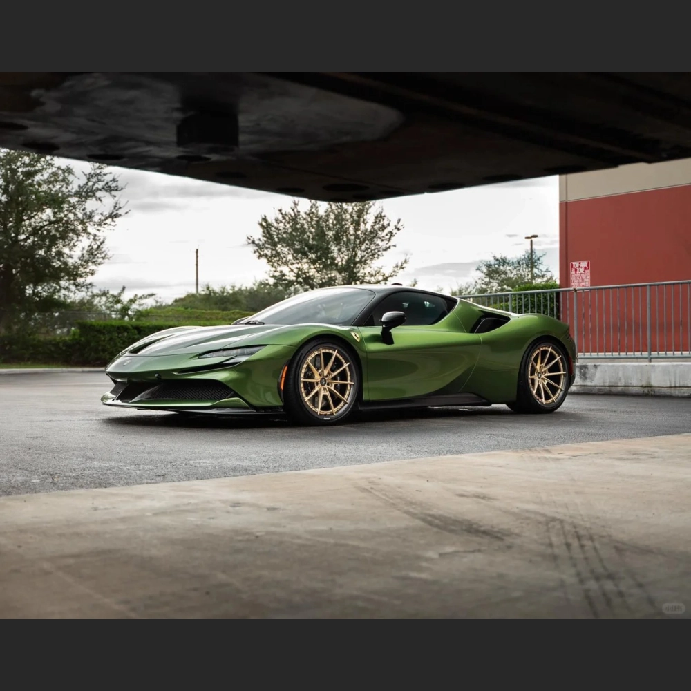 Best Ravoony Metallic Mamba Green Car Vinyl Wrap - ravoony.com