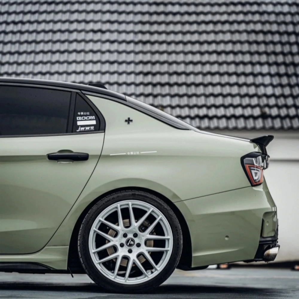 Best Ravoony Light Khaki Green Car Vinyl Wrap - ravoony.com