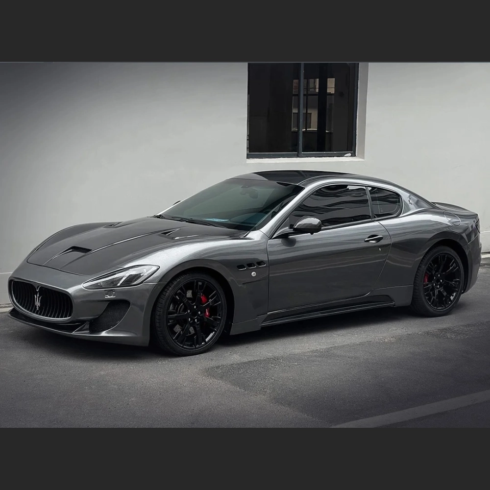 Gloss Heavy Metallic Graphite Grey Car Wrap, Best Ravoony Gloss Heavy ...