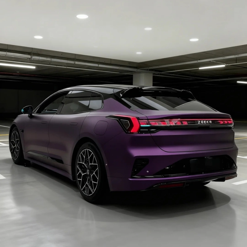 Best Ravoony Ultimate Flat Magic Purple Car Vinyl Wrap - ravoony.com