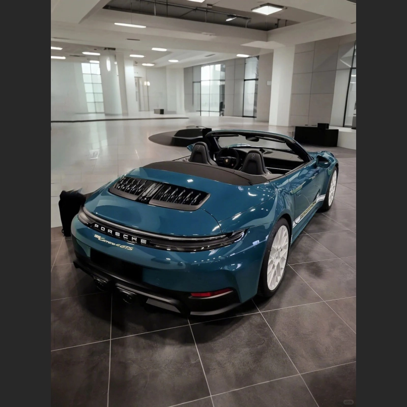 Best Ravoony Glossy Porsche Deep Blue Car Vinyl Wrap - ravoony.com