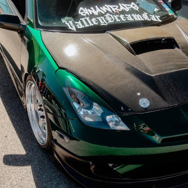 Green PPF, Best Ravoony Pro TPU Glossy Metallic Aurora Green PPF Film ...