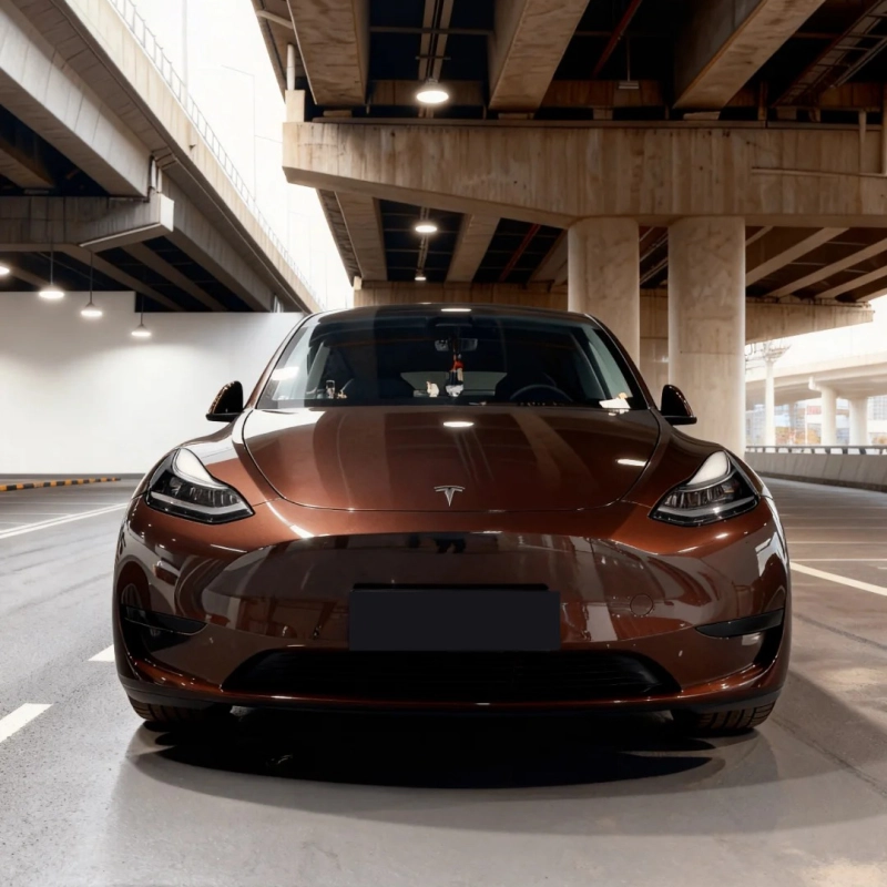 Gloss Terra Brown Vinyl Car Wrap， Best Ravoony Porsche Gloss Terra ...
