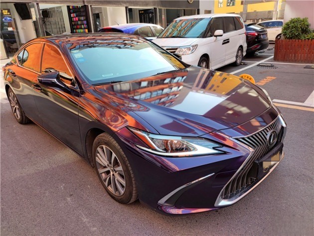 Midnight purple skin belonging to Lexus es200