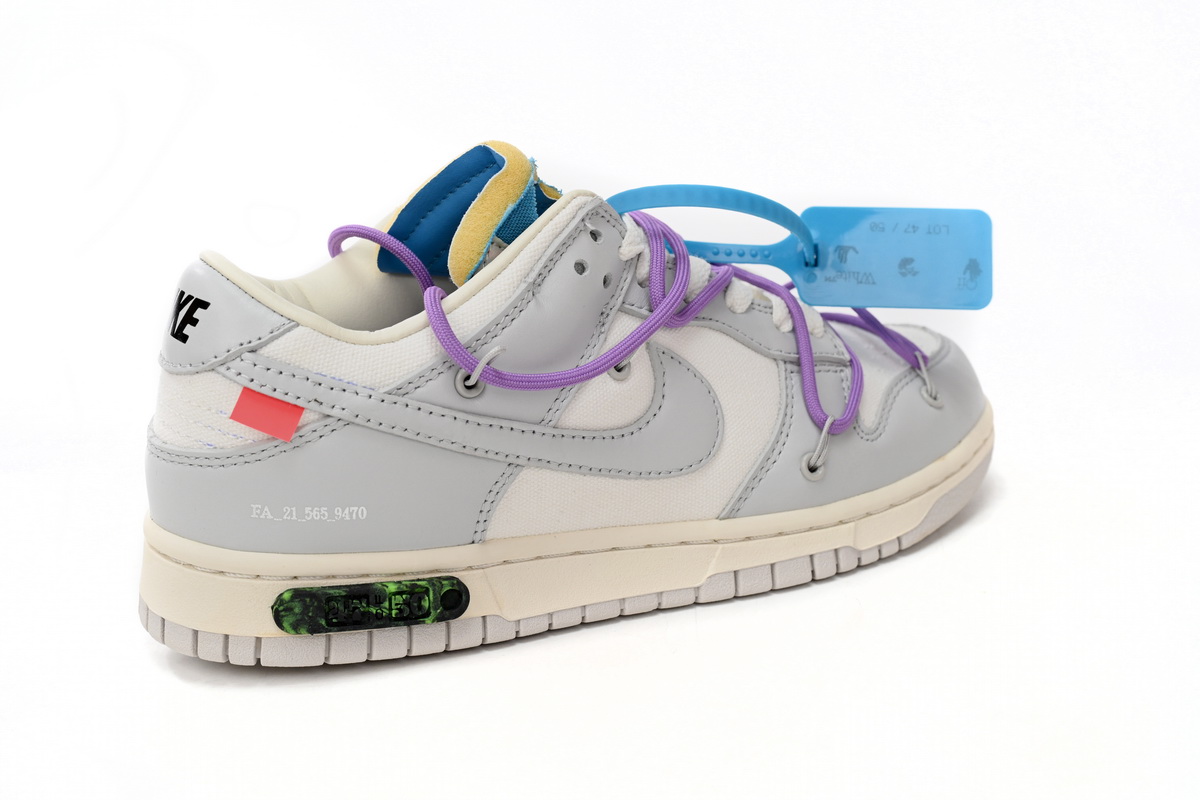 Pkgod | Perfect Kicks Sneaker Pkgod Nike Dunk Low Off-White Lot 47 ...