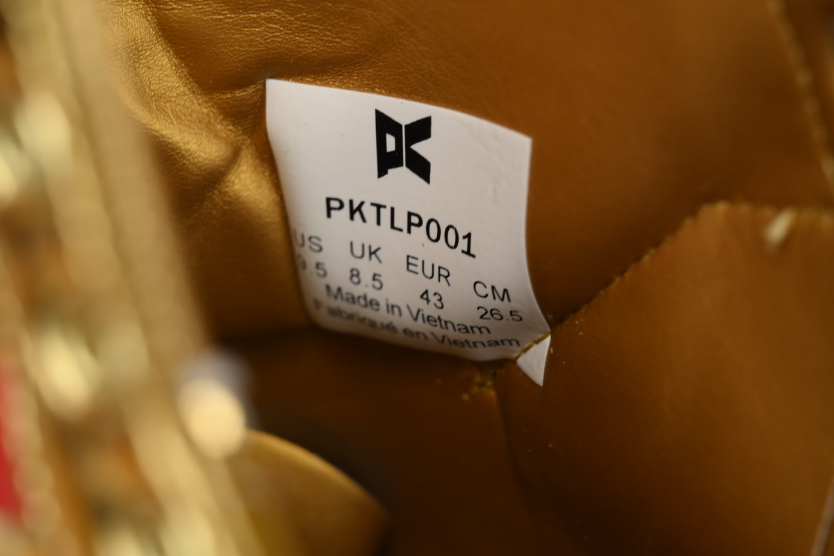 Trump Gold Sneaker | The Never Surrender High-Tops Trump Sneakers ...