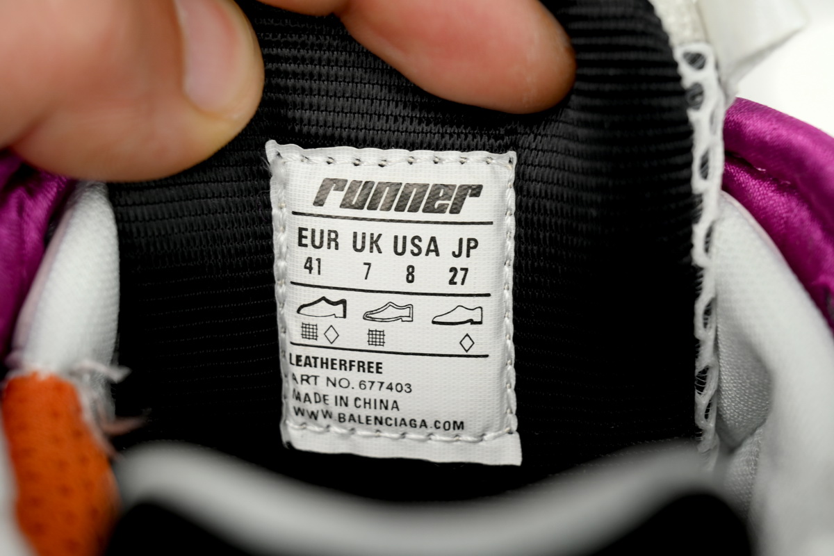 Pkgod | Perfect Kicks Sneaker Balenciaga Runner Silver Purple ...