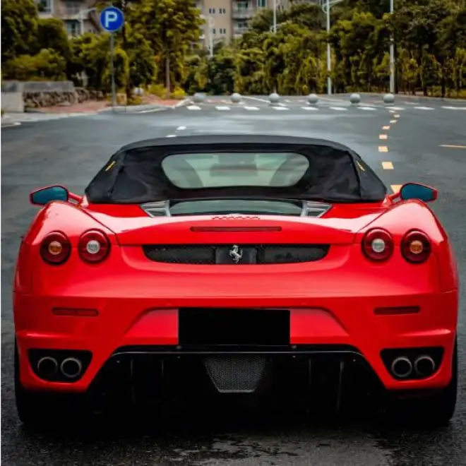 Best Ferrari Original Color Ferrari Red Vinyl Car Wrap K-1905