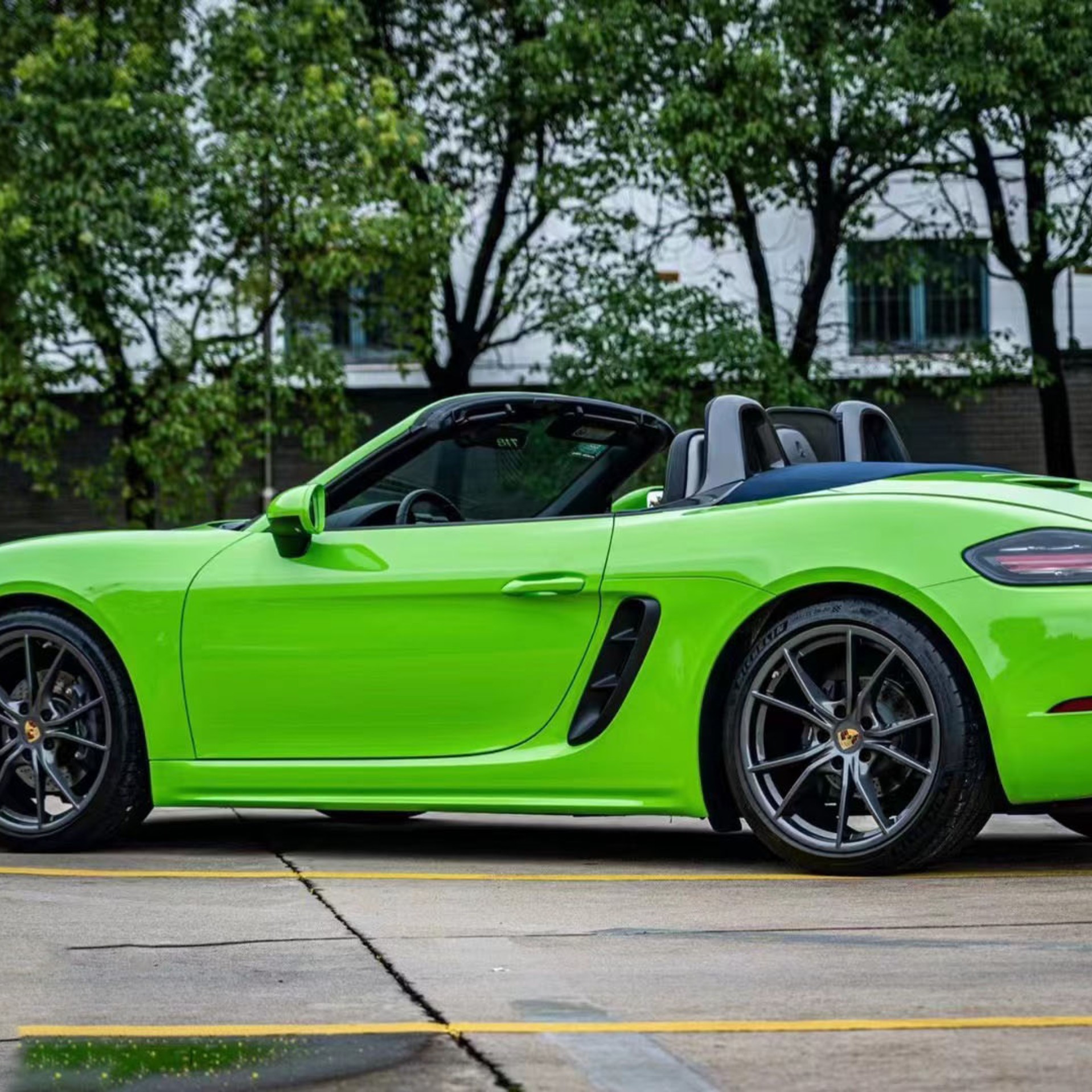 Best Audi RS3 Original Color Viper Green Vinyl Car Wrap K-1434