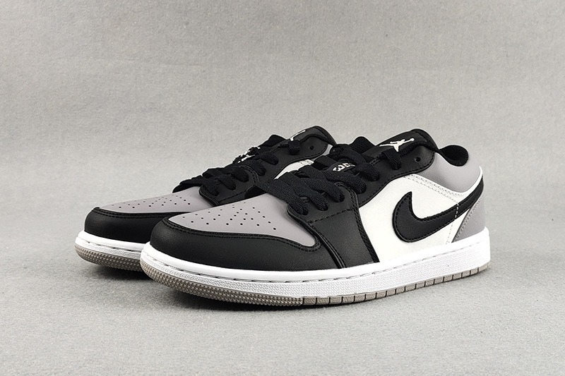 Fake Air Jordan 1 Low Grey Toe 553558-110 [Better Version] From Obo Sneaker