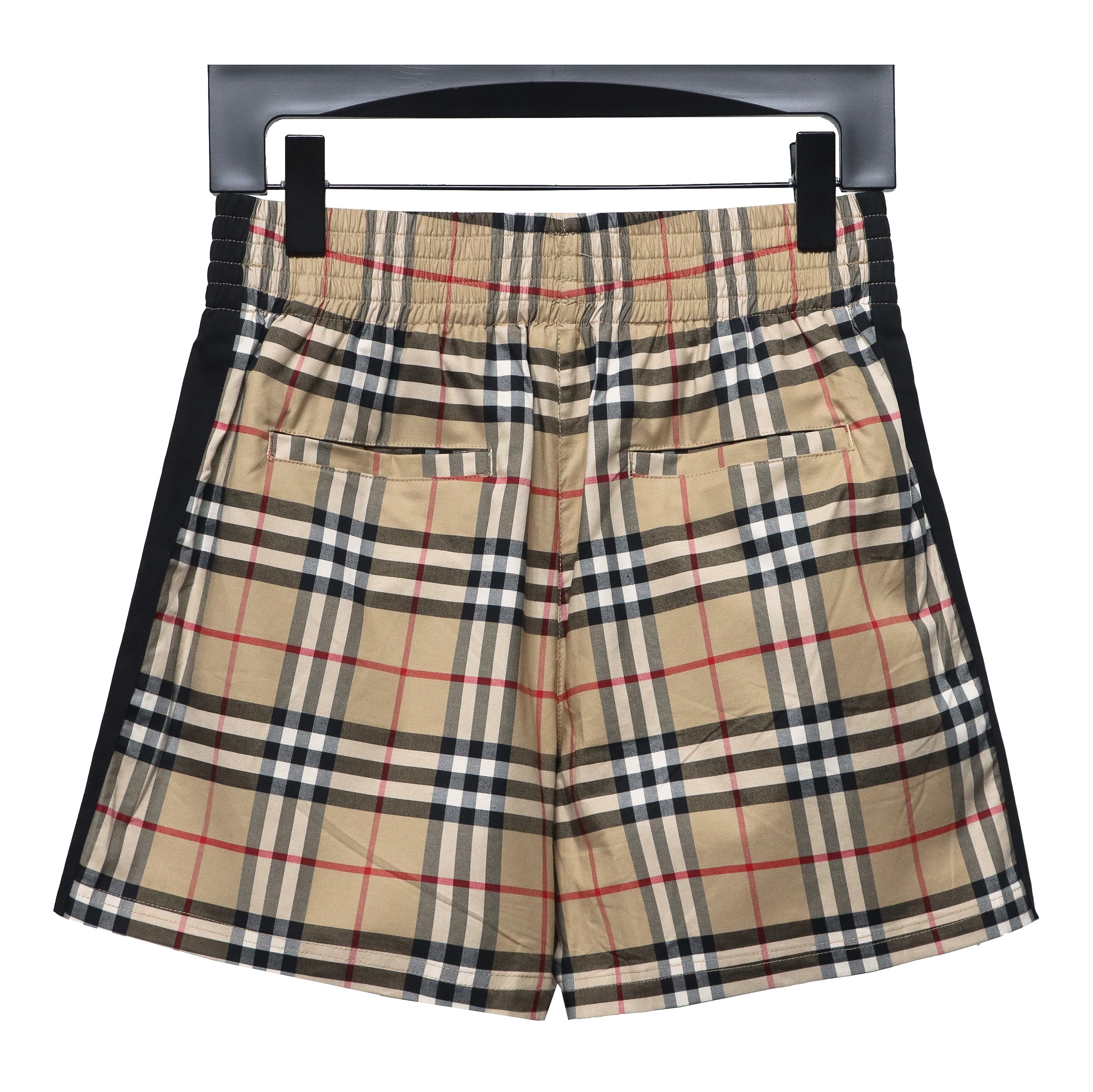 Fake Burberry Classic Black Ribbon Check Shorts From Obo Sneaker