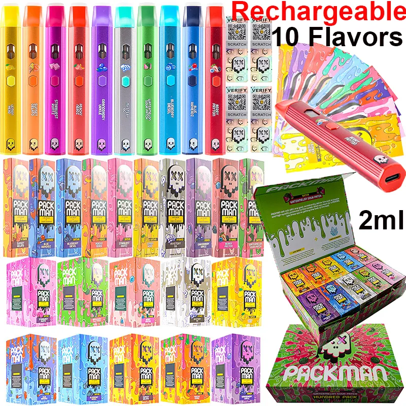 wholesale Packman Disposable Vape/ empty 2ml extracts packman dvape pen ...