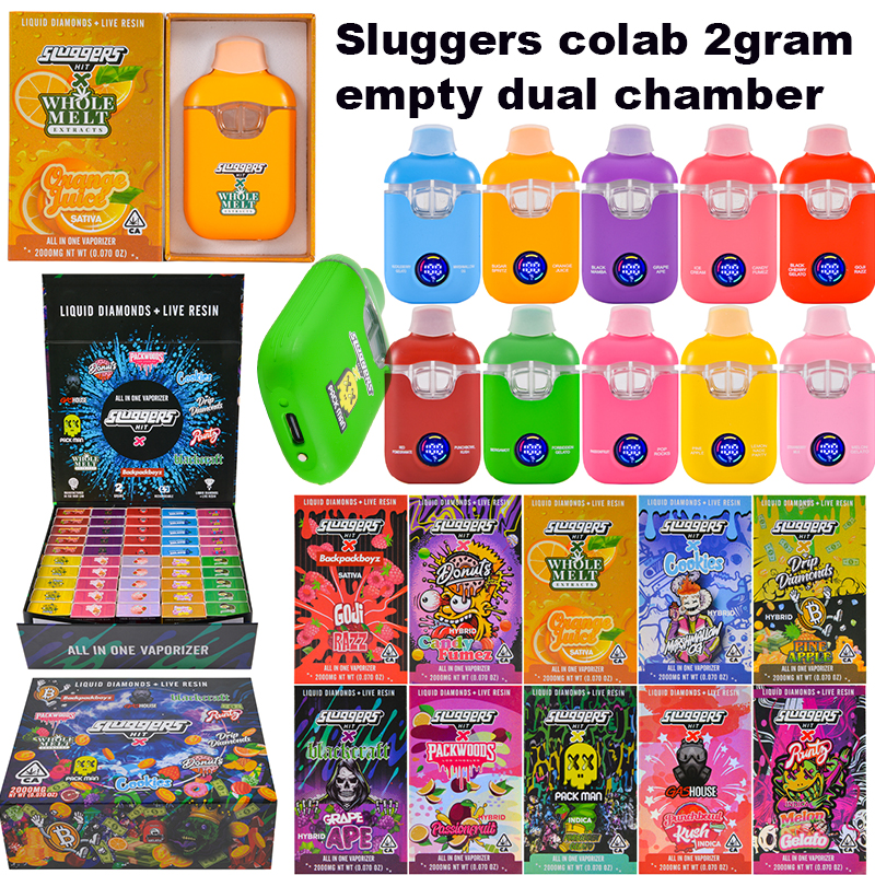 Best Sluggers x 10 Brands Disposable Vapes 2ml丨Custom Sluggers Hit X ...