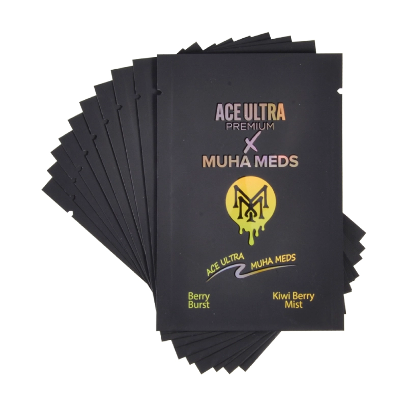 Ace Ultra x Muha Meds 1g Dual Chamber Disposable | ace x mm 0.5g+0.5g