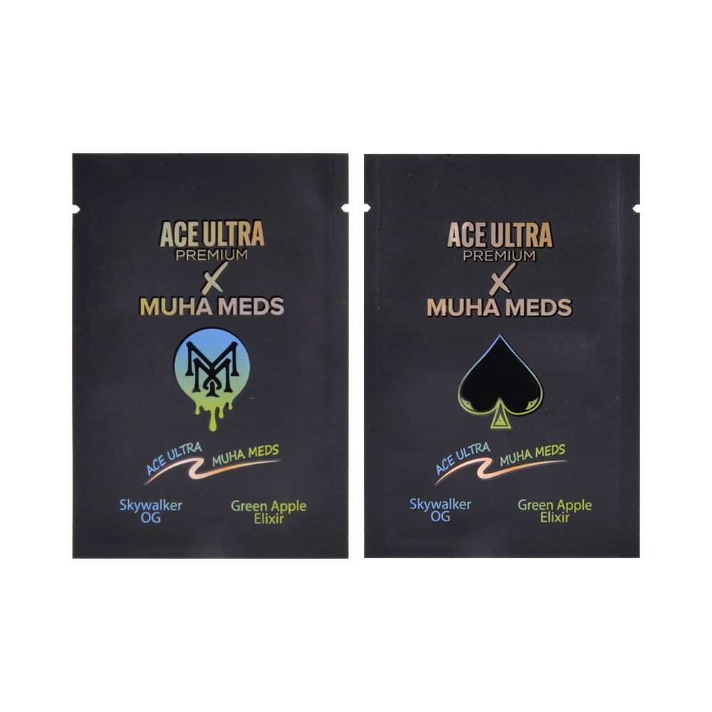 Ace Ultra x Muha Meds 1g Dual Chamber Disposable | ace x mm 0.5g+0.5g