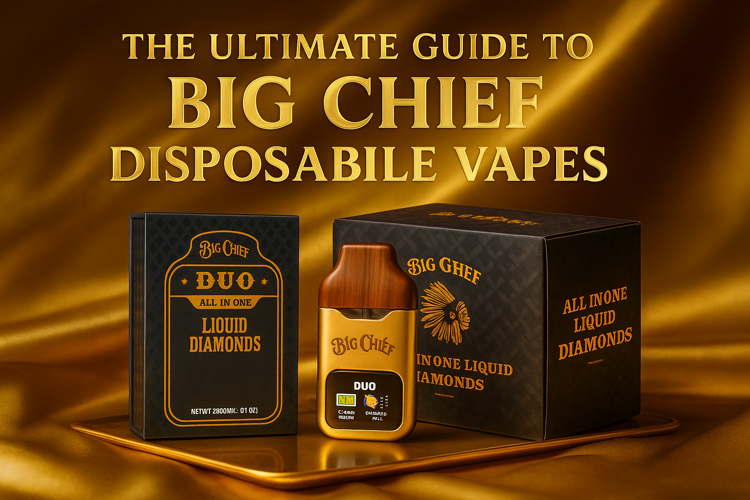 The Ultimate Guide to Big Chief Disposable Vapes: Features, Varieties ...