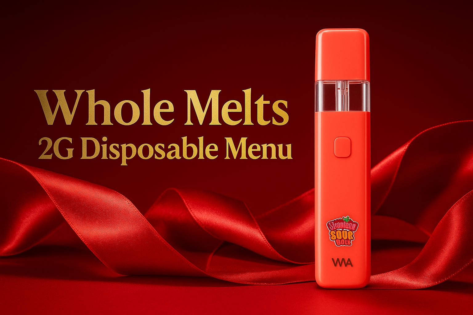Whole Melts 2G Disposable Menu: Strain Choices & User Experience