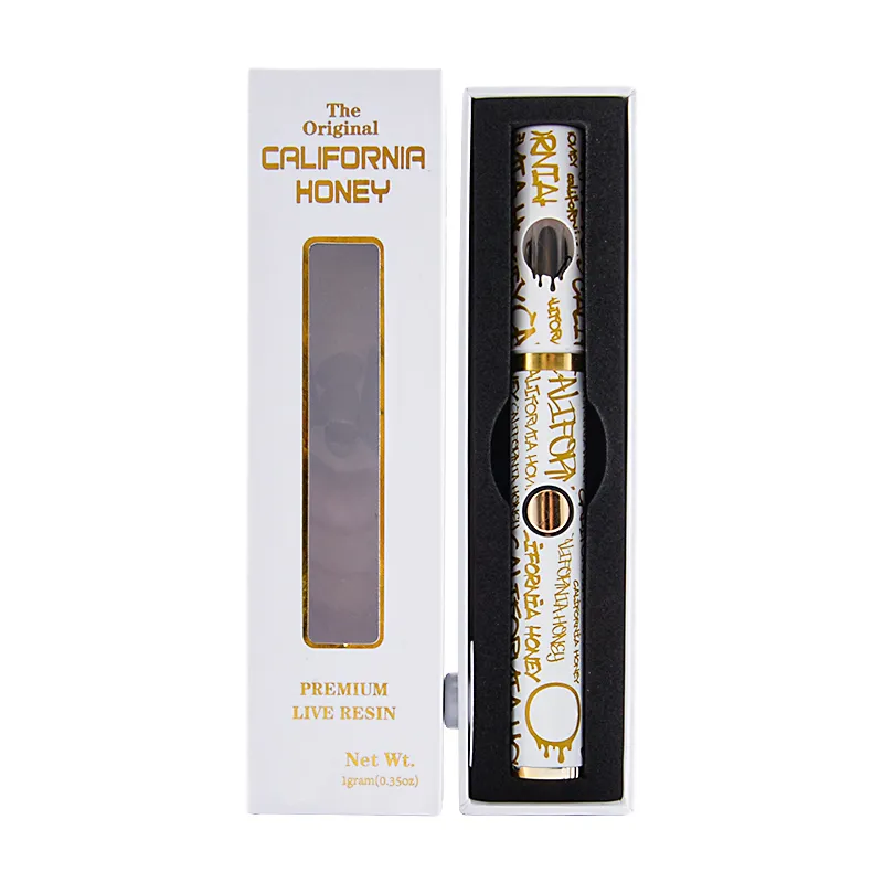 fake california honey 1ml all glass pens 1g wholesale